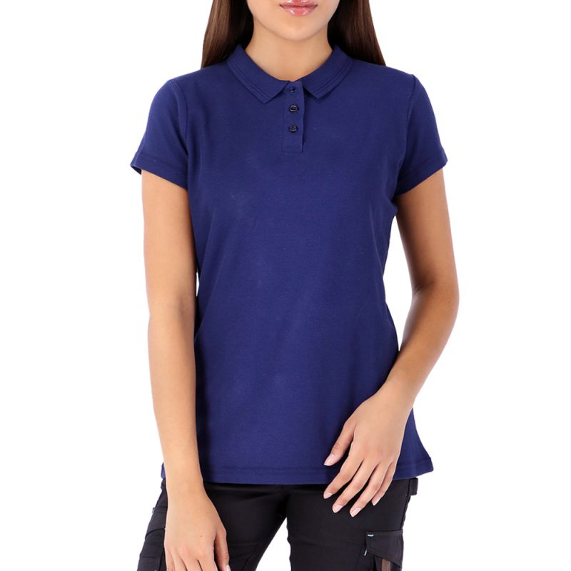 Polera Cooldry QUEBEC Manga Larga Mujer - Azul - Honorato Chile